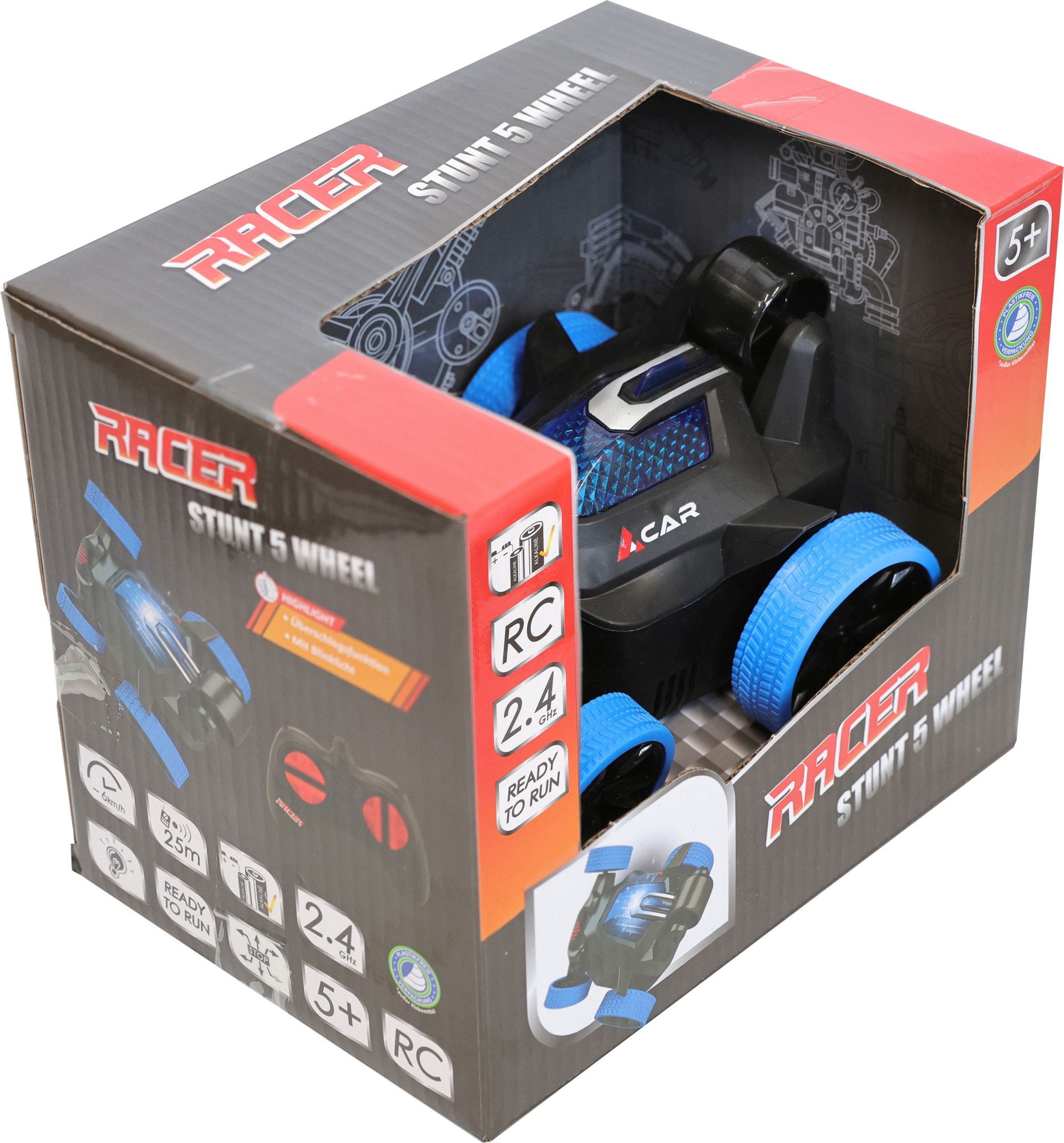 Racer R/C Stunt 5-Wheel 2.4 GHz - Spiele Max