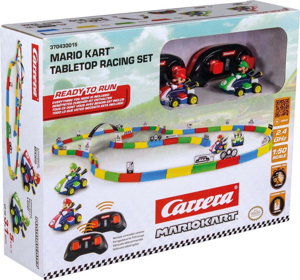 CARRERA RC 2,4GHz Mario Kart Tabletop Racing Set Mario - Spiele Max