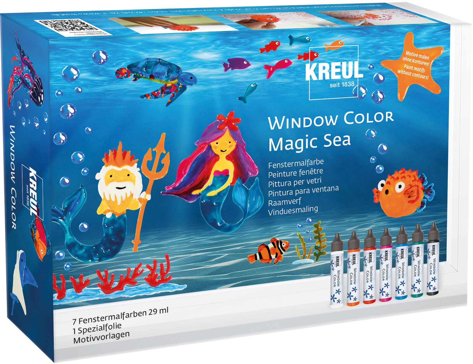 KREUL Window Color Set Magic Sea - Spiele Max