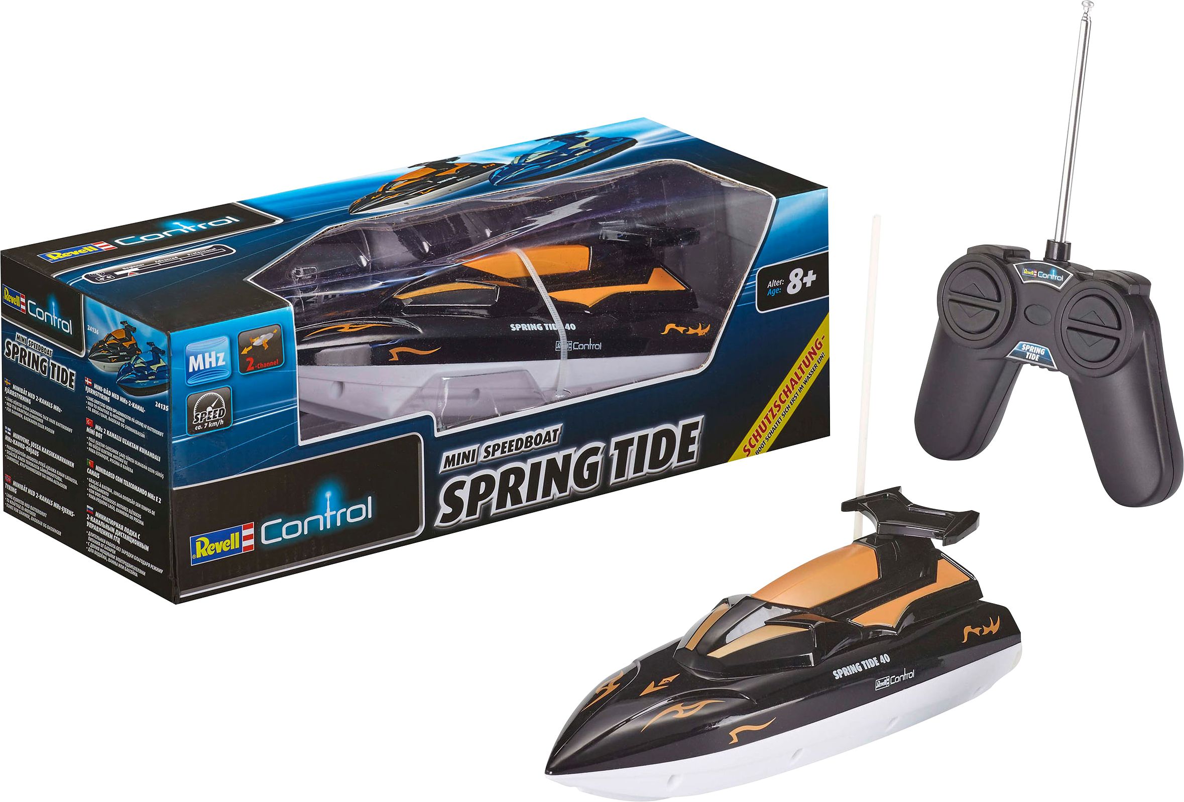 RC Boat SPRING TIDE 40, Revell Control Ferngesteuertes Boot - Spiele Max