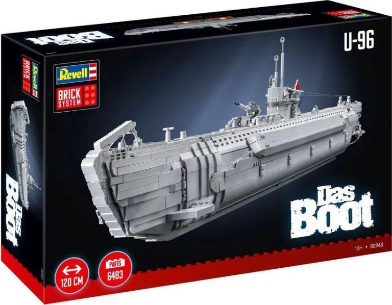 U-Boot Das Boot - Brick System, Revell Bausatz - Spiele Max