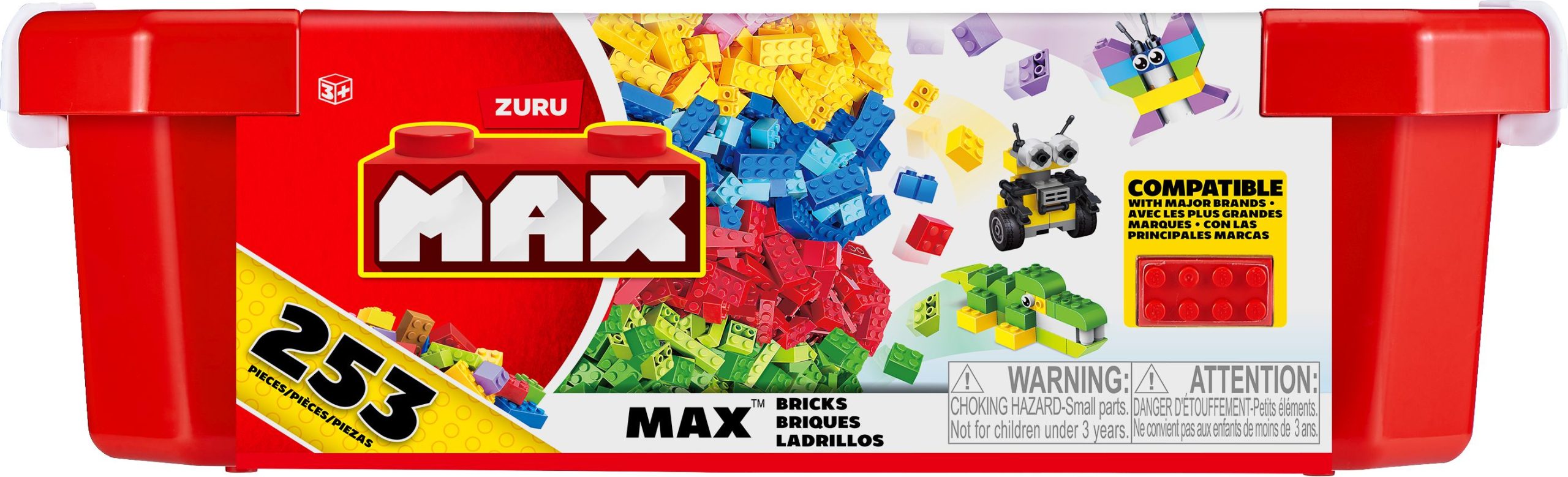 ZURU MAX - Building Bricks (253 Bricks) - Spiele Max
