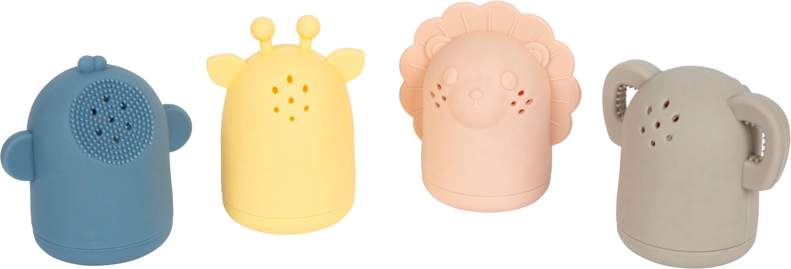 Silikon Badespielzeug Set 4-teilig - Spiele Max