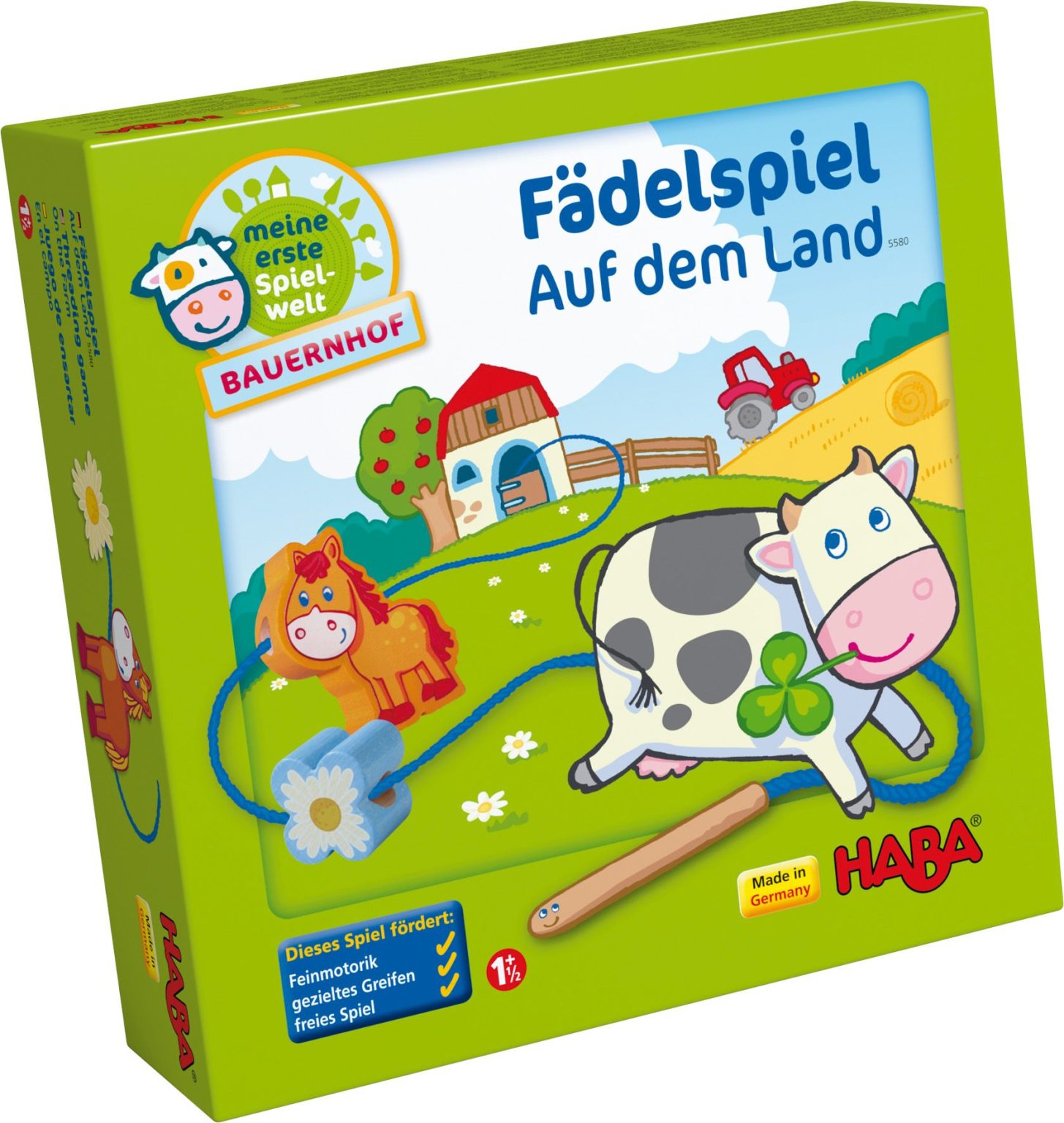HABA Fädelspiel Auf dem Land - Spiele Max