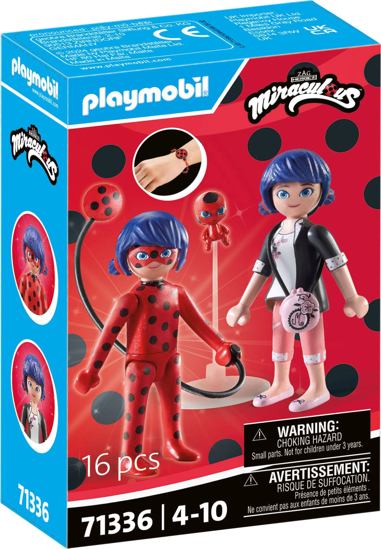 PLAYMOBIL 71336 Miraculous: Marinette & Ladybug - Spiele Max