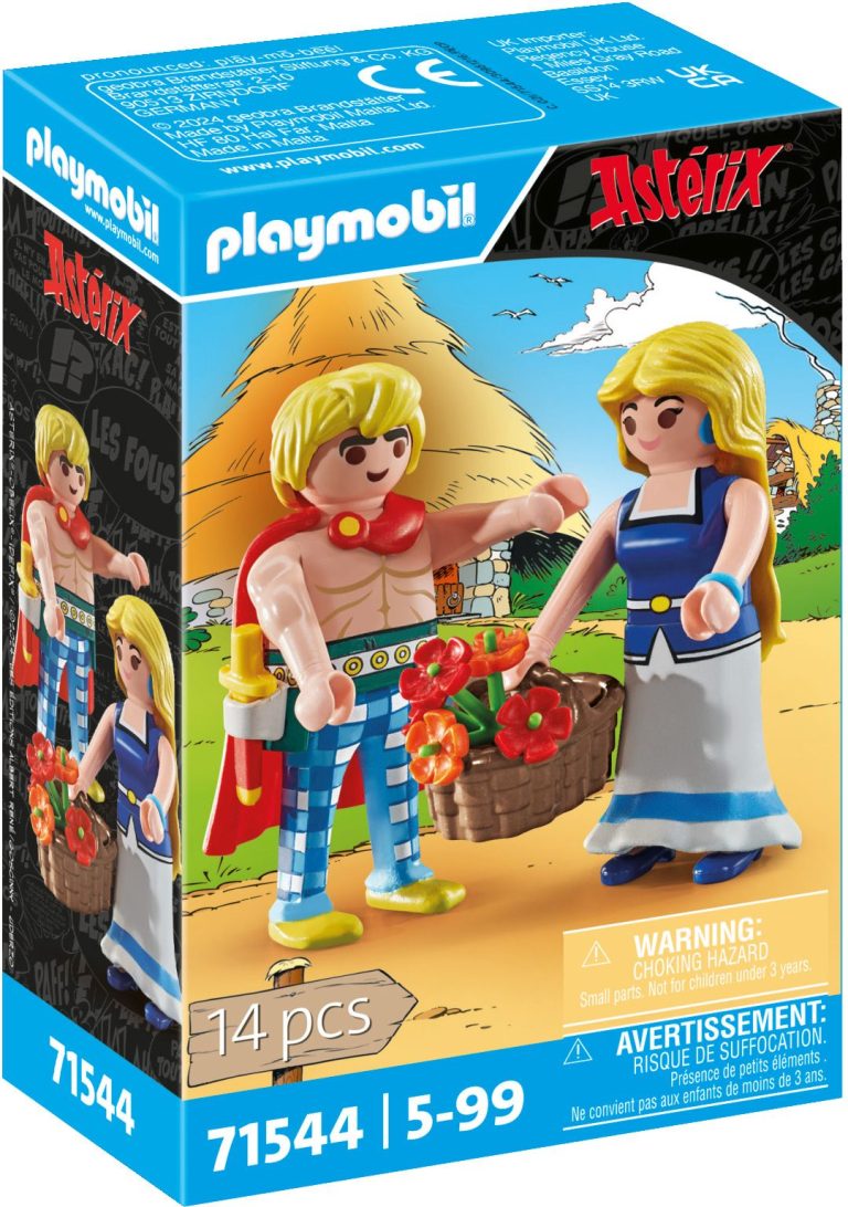 PLAYMOBIL 71544 Asterix: Tragicomix und Falbala - Spiele Max
