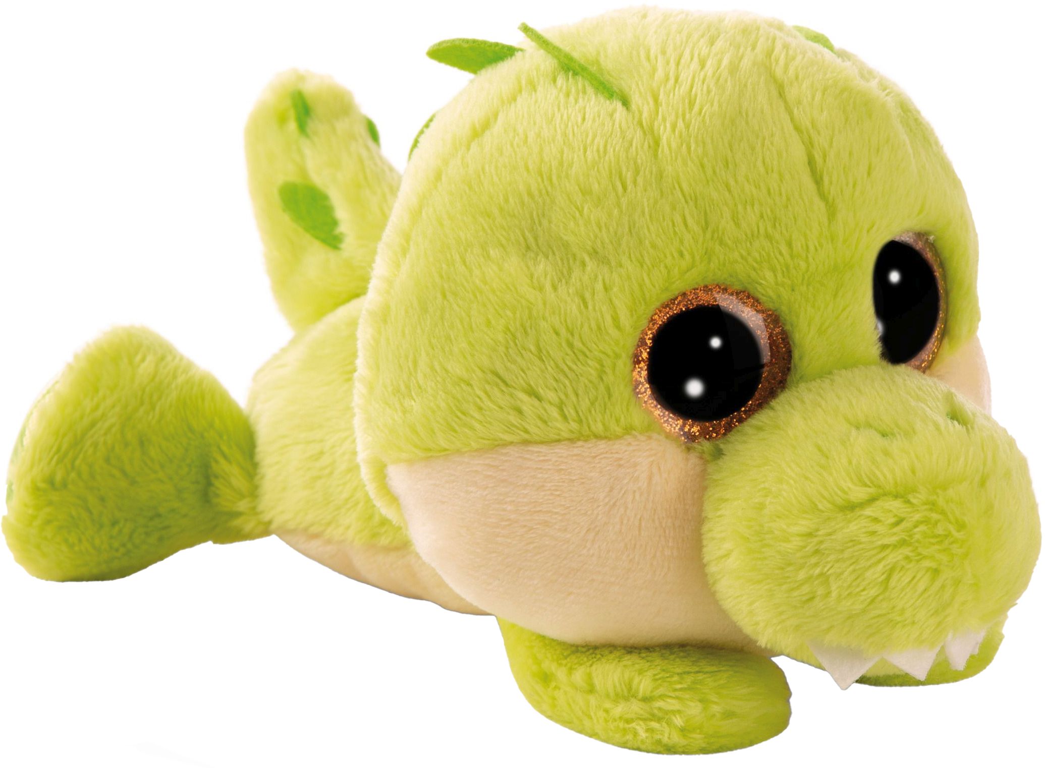 GLUBSCHIS Liegendes Kuscheltier Krokodil Groggo-Li - Spiele Max