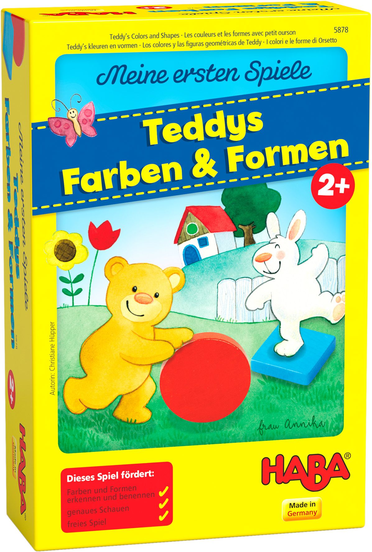 HABA Meine ersten Spiele Teddys Farben und Formen - Spiele Max