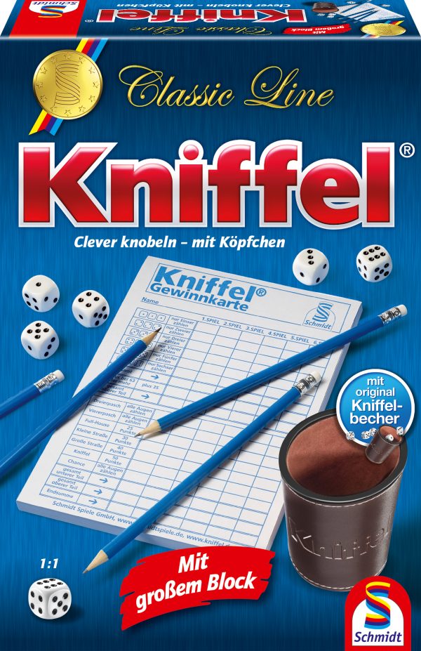 Schmidt Spiele Classic Line Kniffel - Spiele Max