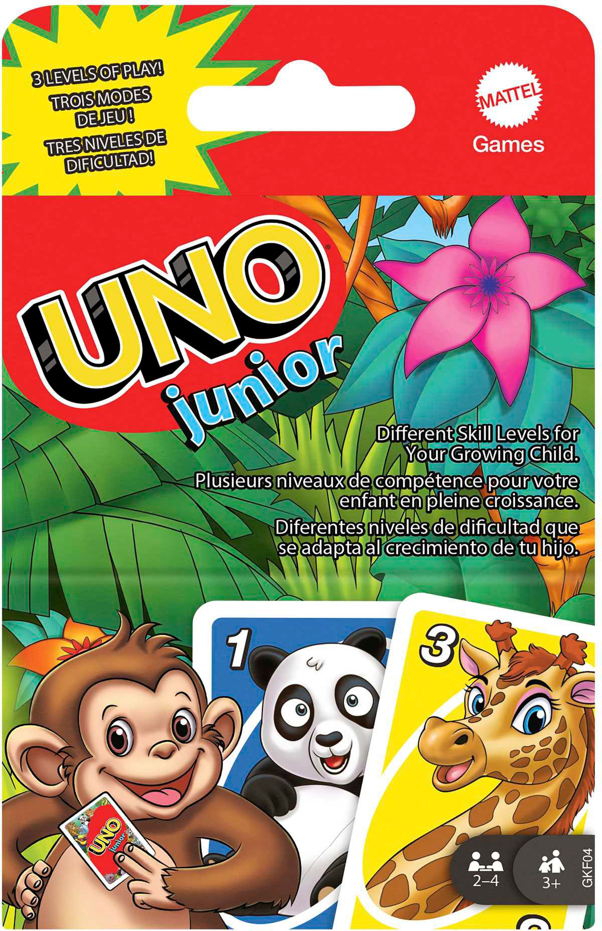 Mattel GKF04 UNO Junior - Spiele Max