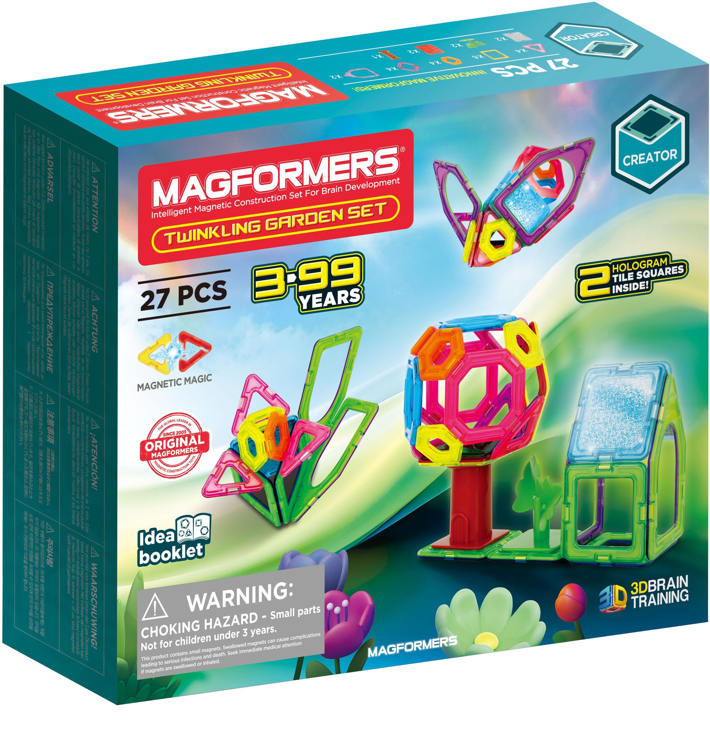 Magformers Twinkling Garden Set 27tlg. - Spiele Max