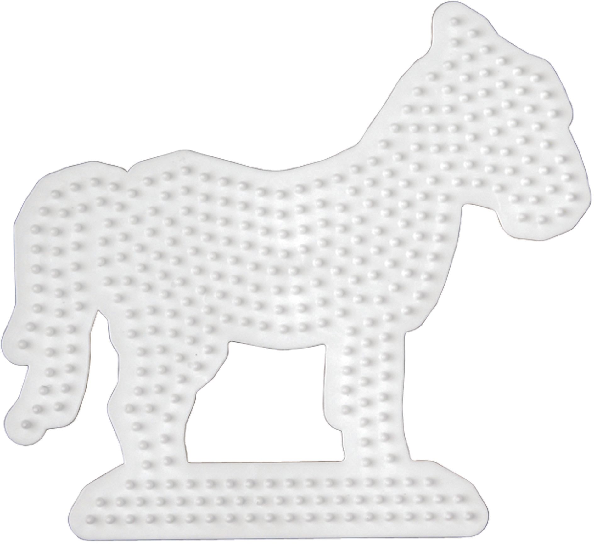 Hama® Bügelperlen Midi - Stiftplatte Pferd. - Spiele Max