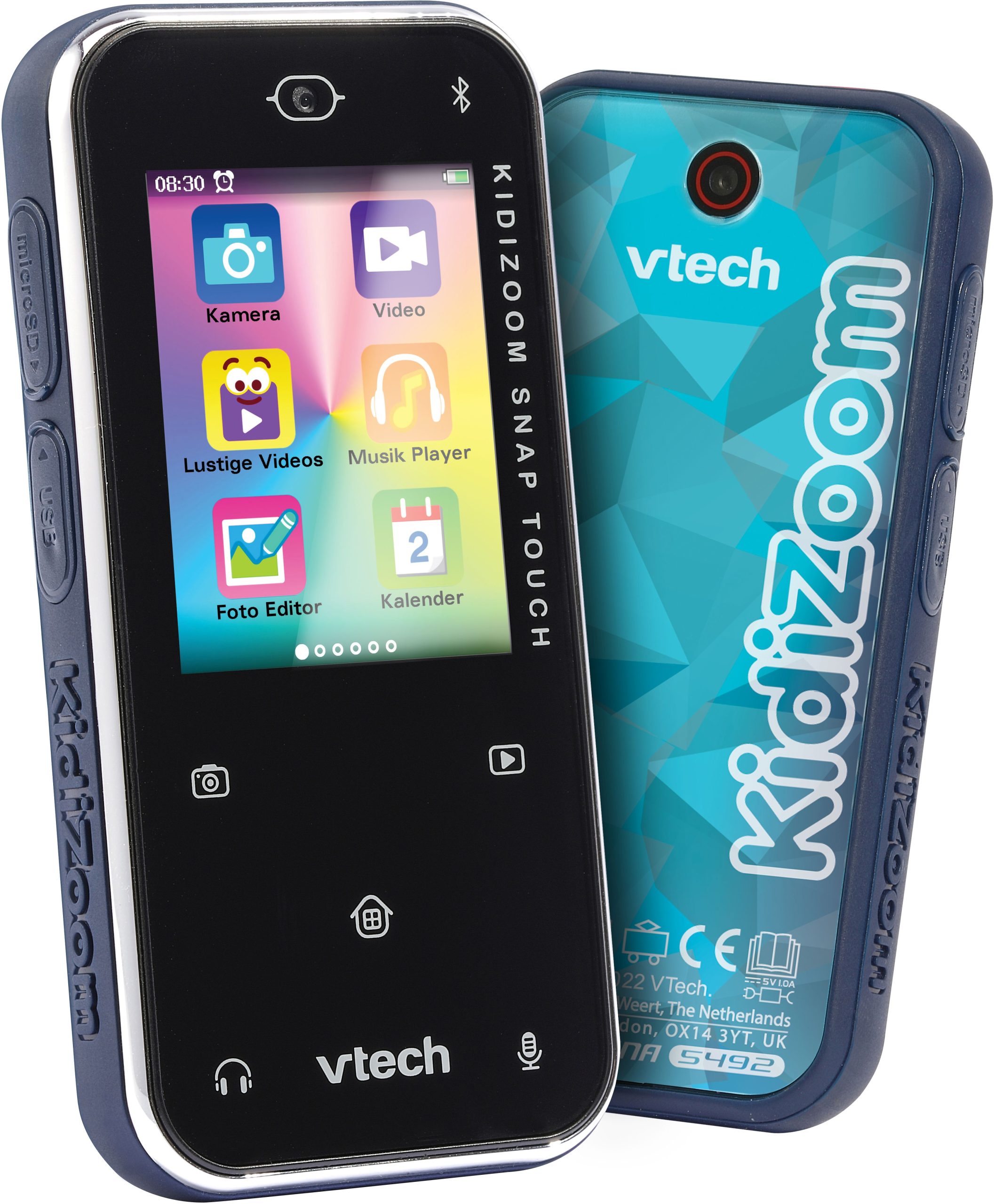 Vtech 80-549204 KidiZoom Snap Touch - Spiele Max