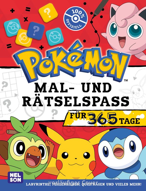Pokémon Activity-Buch: Mal- und Rätselspaß für 365 Tage - Spiele Max