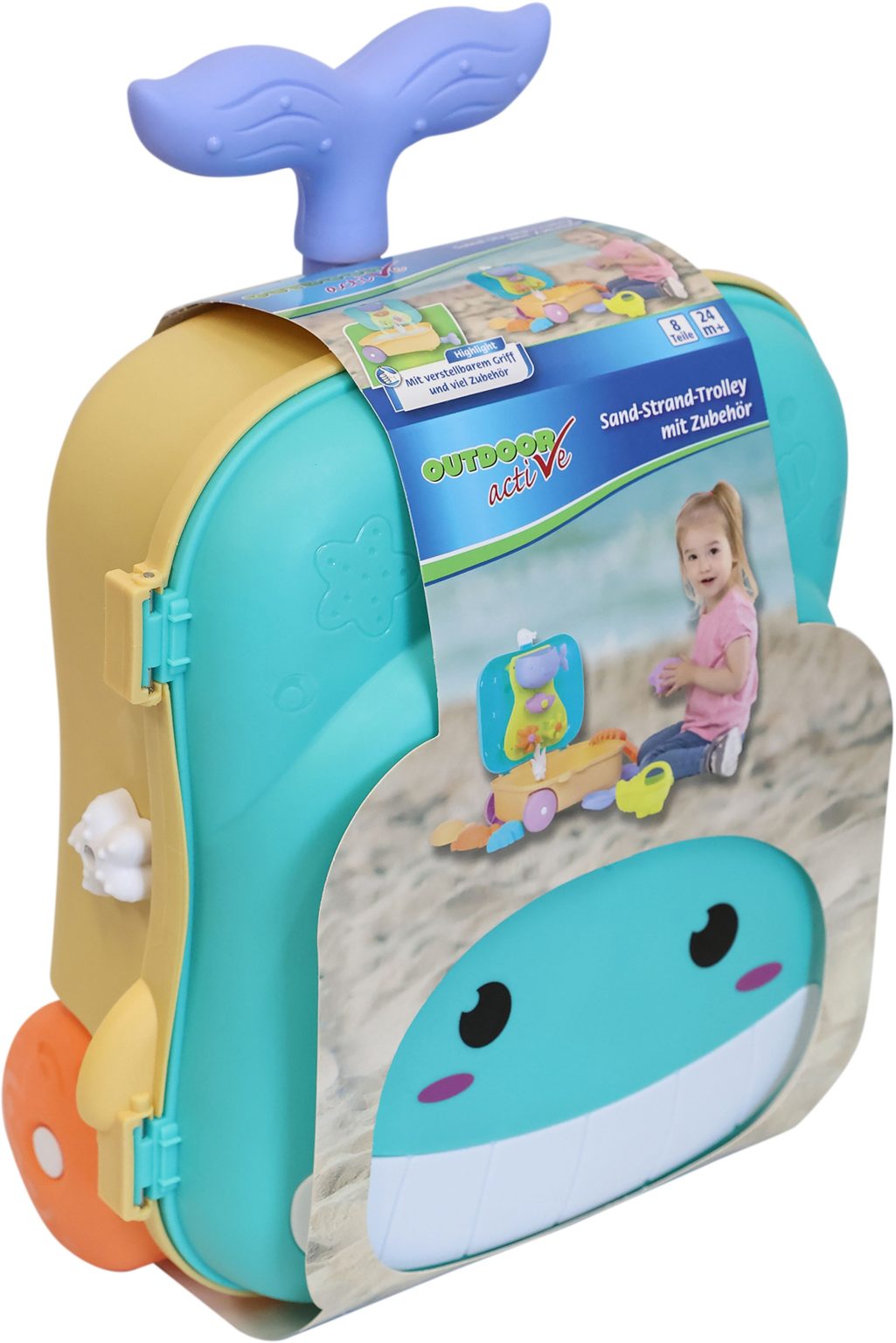 Outdoor active Sand- und Strand-Trolley, inklusive Zubehör - Spiele Max