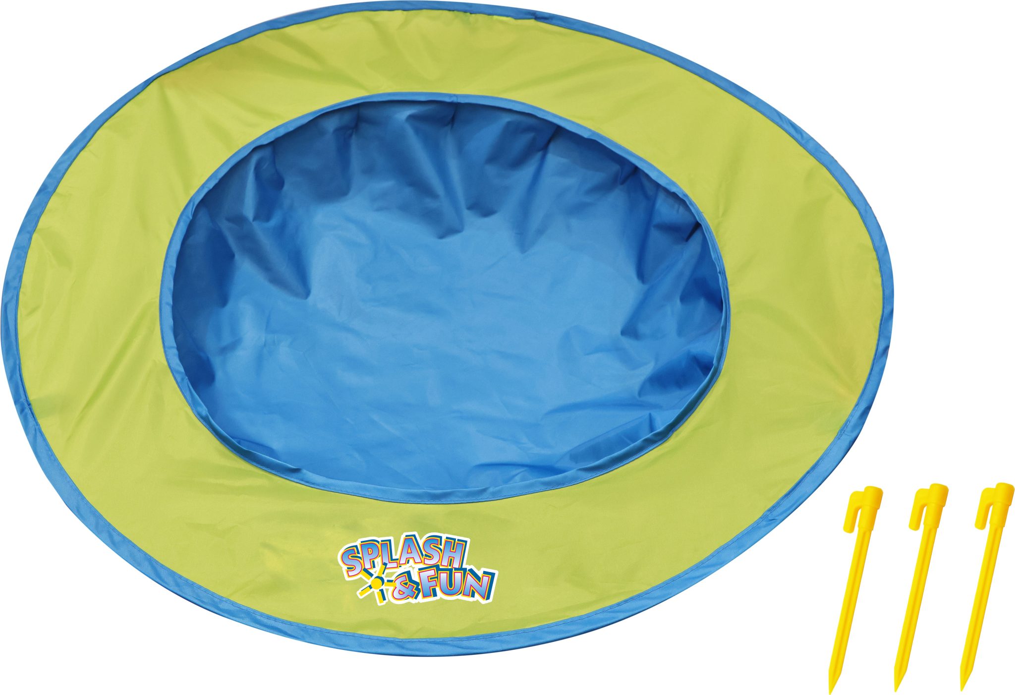 Splash & Fun Faltbarer Sand & Wasser Pool - Spiele Max